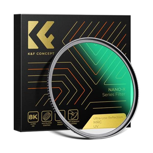 ・ 82mm ・・Size:82mm・??超低反射超低反射UVフィルターの反射率は 0.1% に制御され、レンズの反射やハロー現象を効果的に軽減し、画像をより鮮明にし、コントラストを高めます。・??高透過率本UVフィルターの透過率は99.8...