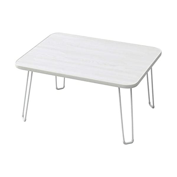 折れ脚(簡易タイプ)・ホワイト 幅45×奥行30cm MLT-4530(GWH)・・Color:ホワイトStyle:折れ脚(簡易タイプ)・完成品(組立不要)・本体サイズ:通常時=幅45×奥行30×高さ20ｃｍ、折りたたみ時=幅45×奥行30...