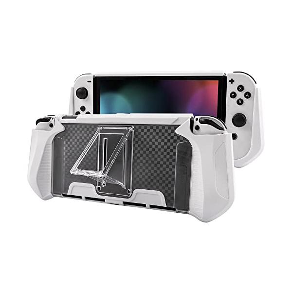 白/-/-・Color:白・対応機種本品は2022年最新発売中Switch Oled＆有機ELモデル対応専用ケースでございます。・全面保護カバーSwitch Oledの各ボタンにぴったりフィットできます。耐衝撃性が抜群で落下防止・防水防塵の...