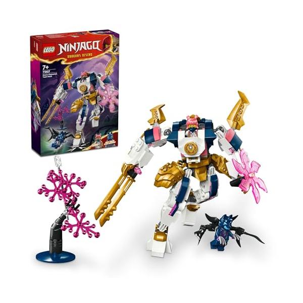 ソラのエレメントパワー メカスーツ・  71807・アクションフィギュアセット ? 合体メカスーツコレクション(各セット別売)のアクションフィギュアは、手足や胴体を取り外してパーツができます(対象年齢:7才以上)・キミだけのメカスーツをつく...