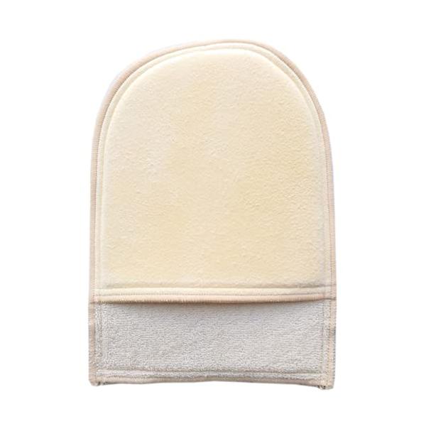 鏡面磨き シューケア 仕上げ用ブラック/ベージュ/約14.5×約19cm/74010000・パッケージ個数:1・ハイシャイン、鏡面磨きの仕上げに最適・国産本セーム革使用(裏面ベージュ部分)・商品サイズ (幅×高さcm) :13×18.5・原...