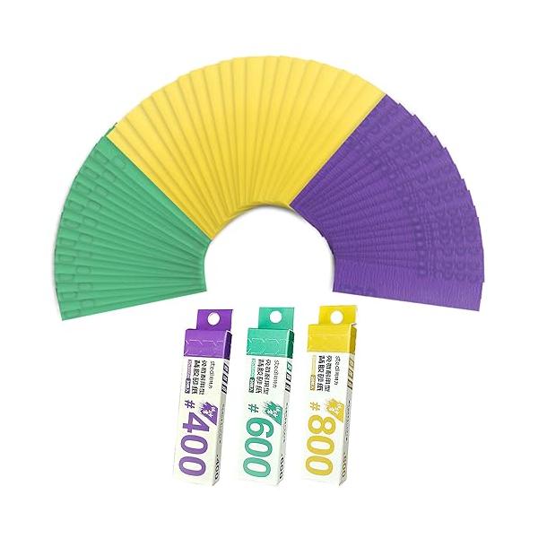 粘着サンドペーパー(400 600 800グリット 60 PCS)-/-/MS-B600SET・Style:粘着サンドペーパー(400 600 800グリット 60 PCS)・パッケージ個数:1・専用モデルサンドペーパー:stediモデルの...