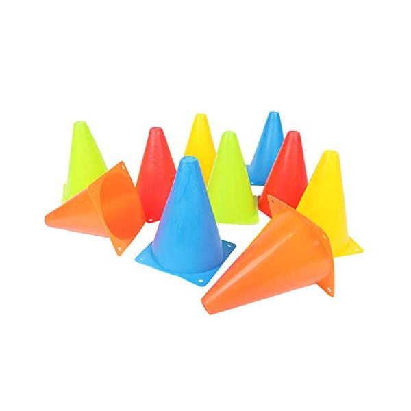 10個セット/-/-・Color:10個セット・?やわらか素材なので割れにくい:軽量・高耐久性、柔らかい素材のため踏んでも簡単に割れたりせず安全です。・?幅広く使用:野球、陸上競技、インラインスケート、サッカー、フットサルなどの練習に使える...