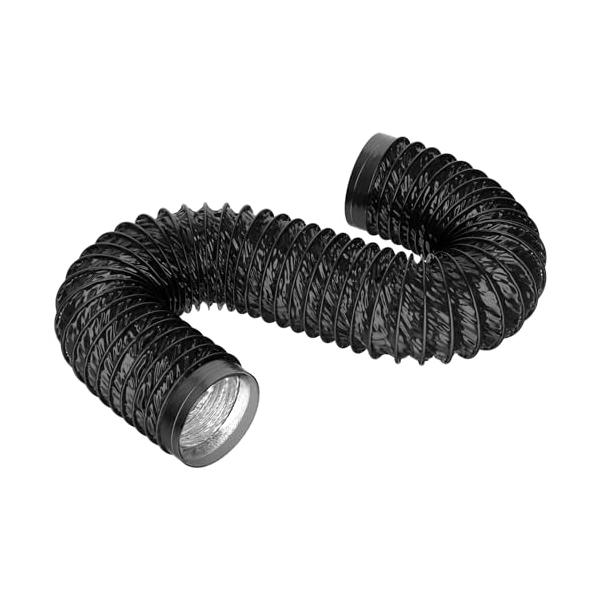 ブラック/φ100mm×2m/HRKD-03・Size:φ100mm×2mColor:ブラック・パッケージ個数:1・??サイズ：φ80mm/φ100mm/φ125mm/φ150mm・??材質:アルミ箔+PET+鋼線で三層構造・??カラー：シ...