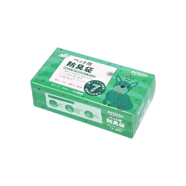 ホワイト/SS 300枚*1箱/IFS-PSS300-1箱・Size:SS 300枚*1箱・７層構造により防臭性能を持つ高品質の素材を使用し、臭いをしっかり封じ込め、周囲に広がるのを防ぐ。・ウンチ、猫砂処理に最適、ペットのお世話が楽にできる...