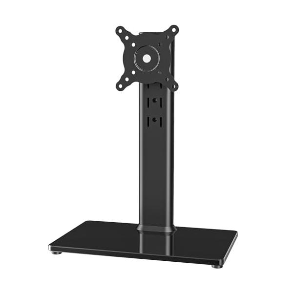 ミニマリストブラック/SINGLE 13-32 MONITOR STAND/-・Size:SINGLE 13-32 MONITOR STAND・互換性?シングルコンピューターモニターマウント、13、15、17、19、21、23、27、30、...