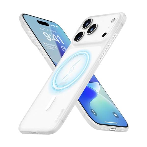 Trans-White/-/B0FM7PWNWZ・Color:Trans-White・[0.3mm極薄型]持ち運びに便利な0.3mm極薄デザイン、まるで何も付けていない一体感、スマホンの薄さを損なわなくて、美しさを誇示することができます。・...