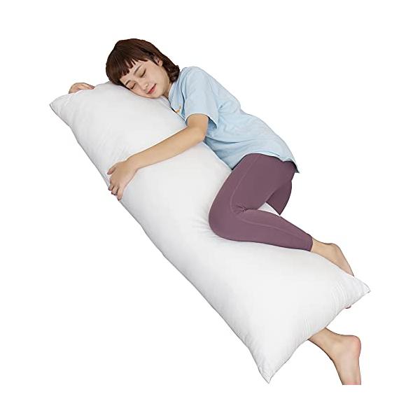 ホワイト/120x40cm/-・Size:120x40cmColor:ホワイト・主な仕様本体サイズ：120cmx40cm 重さ約2.3kg（中綿量約2.1kg）外側の素材：ポリエステル綿　中綿：高弾力ｐｐ綿（ポリプロピレン 繊維）・柔らかな...