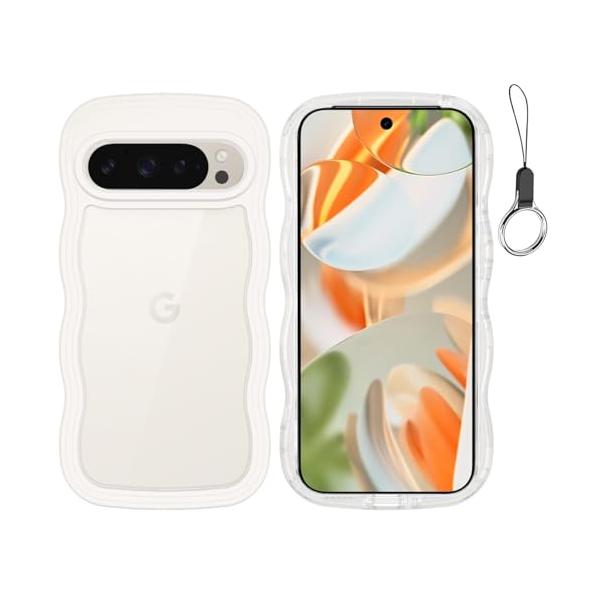 ホワイト/Pixel 10 Pro/Google Pixel 10 Pro・Size:Pixel 10 ProColor:ホワイト・Pixel 10 Pro対応ご購入前に、お使いの携帯電話の正しいモデル/サイズしてください。当社のスマホケー...