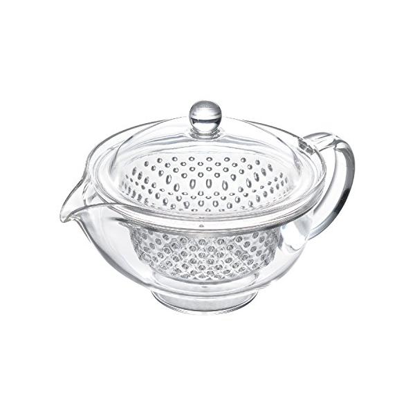 01:トライタン樹脂茶こしクリア/280ml/CH-3713・パッケージ個数:1・サイズ:108x150x96mm・本体重量:121g・素材・材質:飽和ポリエステル樹脂(トライタン)・生産国:日本/燕市・耐熱温度:110℃