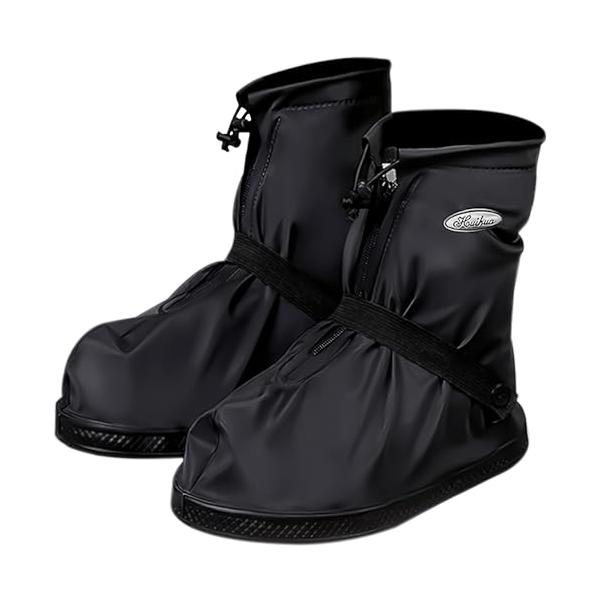 シューカバー防水 雨除け 雪除け 泥除けショート ブラック/M(ショート)/-・Size:M(ショート)Color:ショート ブラック・パッケージ個数:1・商品仕様男女兼用で、7 つのサイズから選べます。S (22-24cm) / M (2...