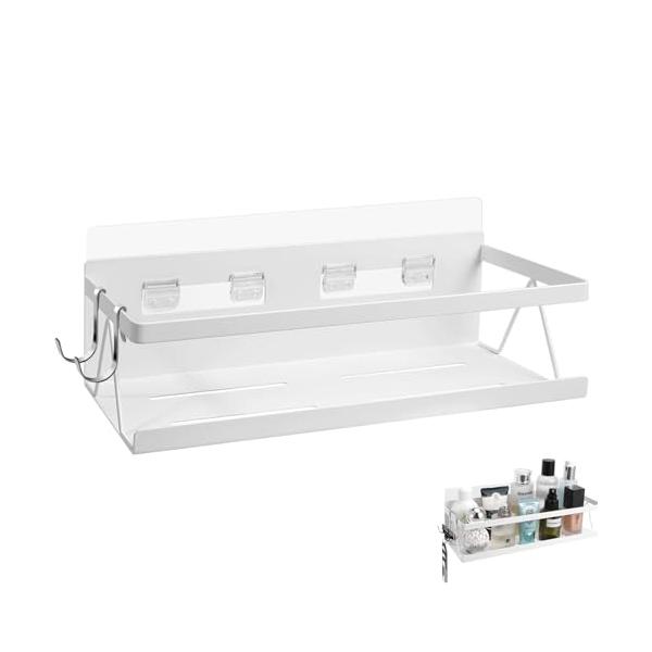 ホワイト/31cmラック・粘着/-・Color:ホワイトSize:31cmラック・粘着・一体化の設計で実用的長持ち本製品は一体化の設計を採用し、304ステンレス材で製造されて実用的長持ちです。・炭素鋼製表面は高温焼付塗装炭素鋼製表面は高温焼...