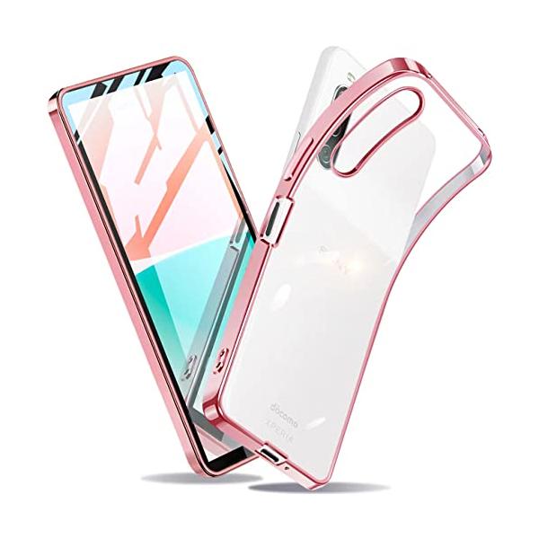 クリアローズゴールド/Xperia 10 IV/-・Size:Xperia 10 IVColor:ローズゴールド・対応機種：Xperia 10 IV に対応・超薄型 厚さが約1mmと極薄なので、長く持っても手が疲れる感じもありません、またあ...