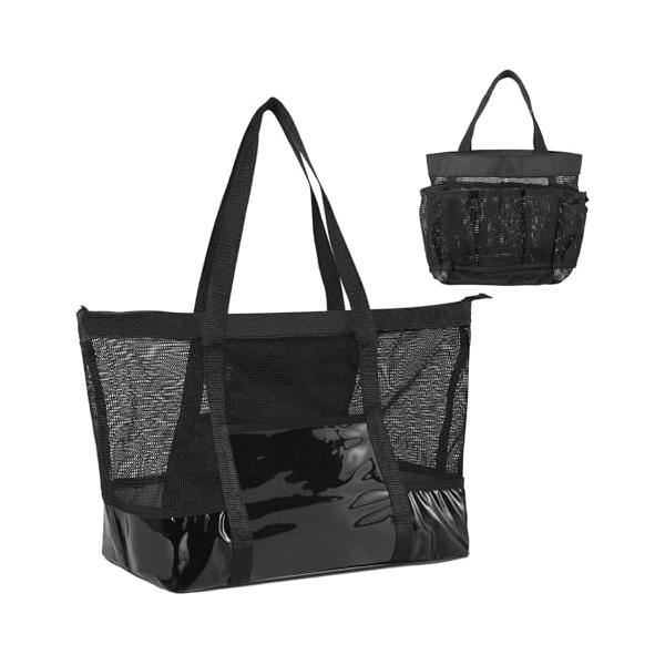 ClearBlack/42cm x 32cm x 15cm/-・Color:ClearBlack・「水辺に行く時に欠かせない」持ち物が多くなりがちの水辺に行く際に活躍してくれるのはビーチバッグになります。普段使いのバッグよりも大きめで物を入...