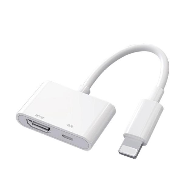 充電+hdmi/-/-・互換性このPhone HDMI 変換ケーブルはライト-ニングインターフェイスをサポートするi-Phoneおよびi-Pad。最新iOS17にも対応します。例えば、Phone 14/14 Pro/14Plus/14 Pr...
