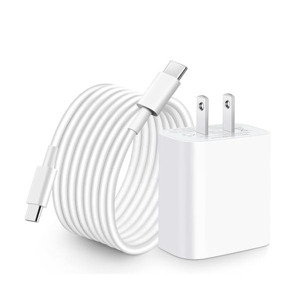 ・ホワイト2  Type C 充電器・iPhone 急速充電器当社のUSB-C充電器はPower Delivery3.0の充電技術を採用して、純正の充電アダプター3倍早く急速充電できます。テスト済み：13 へ僅か30分で60％までに充電でき...