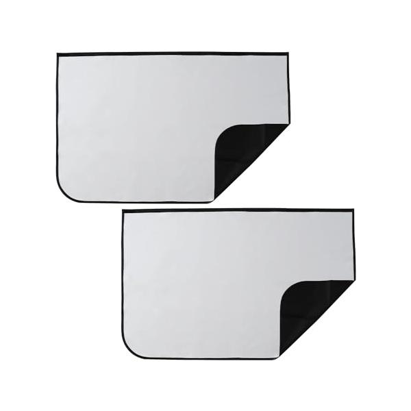 Lサイズ (W800mm×H520mm)ブラック/丈52 cm x 幅80 cm (2枚組)/IMP279・Style:Lサイズ (W800mm×H520mm)・パッケージ個数:1・50年以上も国内カー用品市場で実績を積んできた大手カー用品...