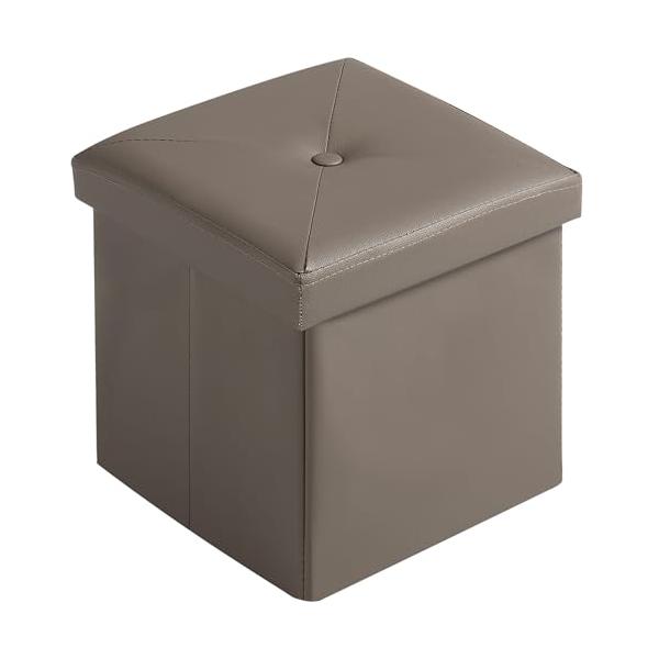 レザーブラウン/奥行き 30cm × 幅 30cm x 高さ 30cm/KHD-OB04-DGRY-30-JP・Size:奥行き 30cm × 幅 30cm x 高さ 30cmColor:ブラウン・パッケージ個数:1・商品仕様サイズ：幅30...