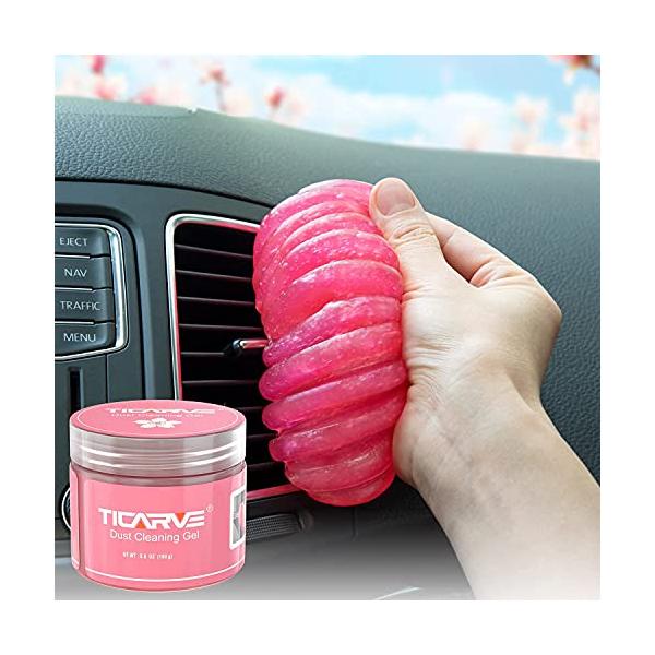 バラ色/160g/-・Color:バラ色・パッケージ個数:1・車用品 便利グッズ お掃除スライム掃除用スライム 車は、車内の狭い場所にたまったホコリを素早く確実に除去します。エアコンの吹き出し口、ダッシュボード、シフトノブ周りの細かい隙間、...