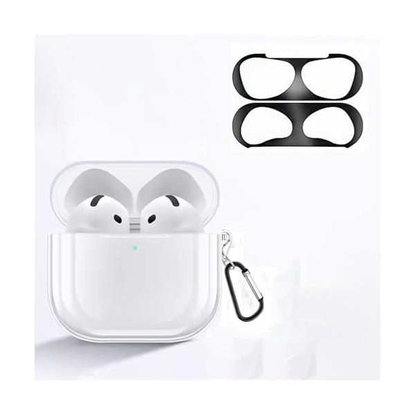 クリア/AirPods 4 ケースダストガード付き/AirPods 4・Color:クリアSize:AirPods 4 ケースダストガード付き・対応機種AirPods 4専用に設計されている新型一体型液体シリコンイヤホン保護 ケース。・高品...