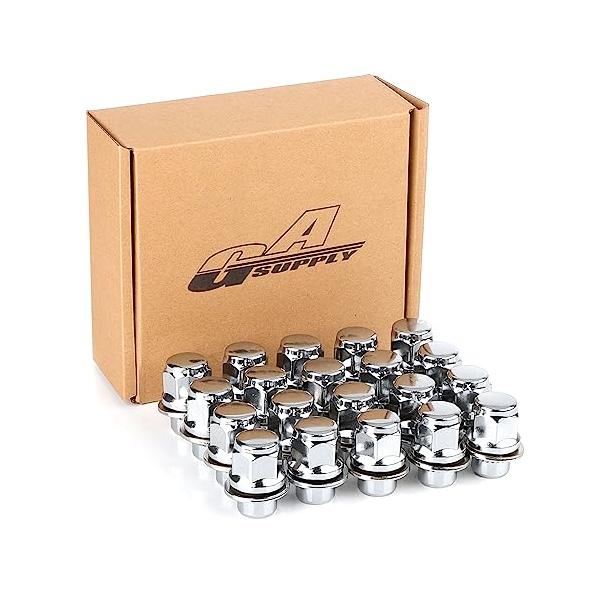 -/クローム/-・Size:クローム・パッケージ個数:1・『適用車種』トヨタ/レクサス/ミツビシ純正ホイール対応ラグナット。平面座の純正ホイールに対応しているホイールナットです。・『耐食性UP』スチールにCNC旋盤、フライス加工され、高精度...