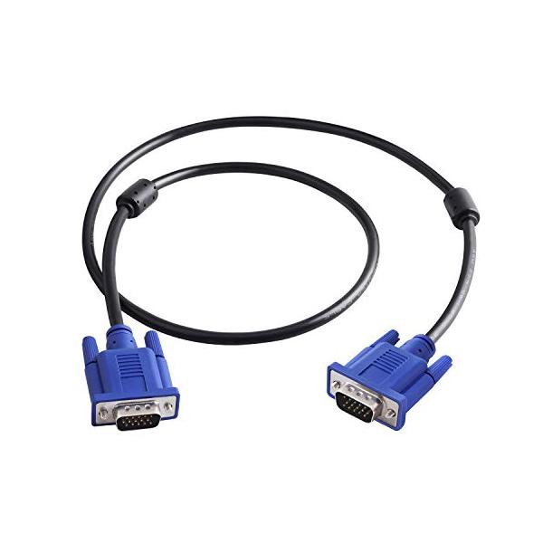 ・ブルー 1m JGD-HGS-A1・・Size:1m・15ピンのオス入出力を備えた、ねじ込み式VGAケーブルです。・サポートする解像度：800x600 (SVGA)  1024x768 (XGA)  1600x1200 (UXGA)  1...