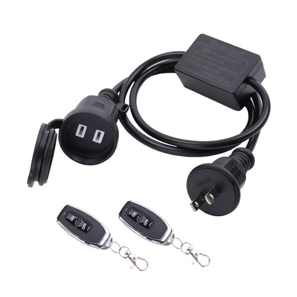 -/1000W--1M長さ--単品/1000Wまで-1個入り・Size:1000W--1M長さ--単品・パッケージ個数:1・１、ワイヤレス制御：ワイヤレス制御の利点はたくさんあります。まず、ライト、テレビなどの電気製品を座席から離れずに制御...