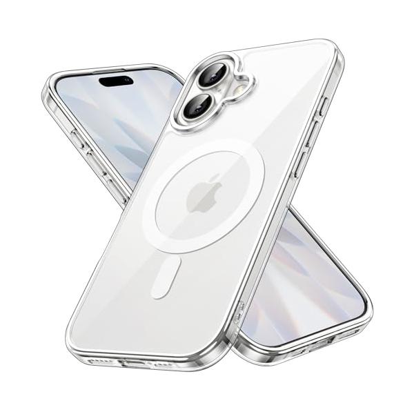 クリア/-/5734-・Color:クリア・[互換性] iPhone 17 6.3インチ用に特別に設計されています。注：iPhone Air / 17 Pro / 17 Pro Maxには対応していません。38個の磁石が内蔵されており、Ma...
