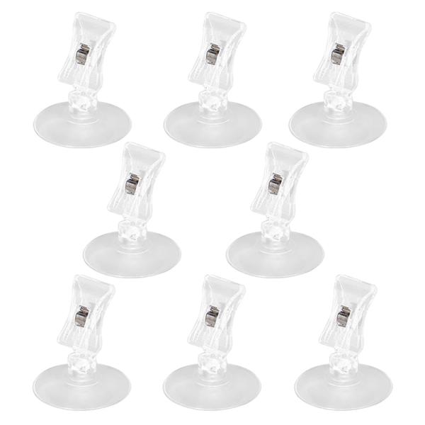 ・Generic  ・サイズ吸盤の直径は約4cmで、クリップの高さは約5cm、セットには8個入っています。・素材これらの吸盤クリップは、高品質のプラスチックで作られており、強度と耐久性に優れています。・使いやすさ吸盤クリップを使用すれば、商...