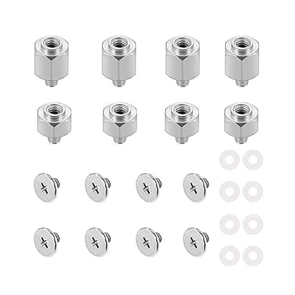 AsusマザーボードNGFF / NVMeキット用のM.2スタンドオフとネジ・Asus、NGFF用のM. 2 SSDネジ用（m.2ネジフィットラップトップ）・材質：スチールを採用して、鋼製品で強いから安心感が高い、性能は高いです。・パッケー...