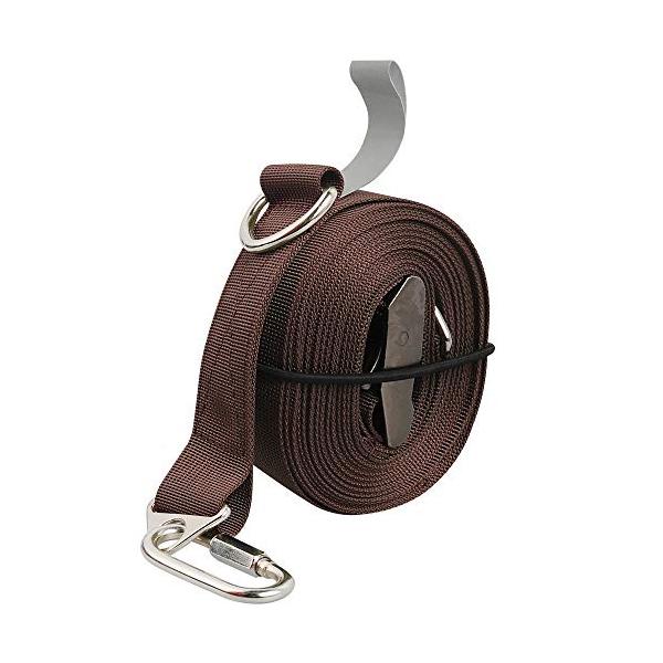 ブラウン./-/-・Color:ブラウン.・小川ばり ベルトテントとタープを連結させる形の張り方になります。本商品をご使用いただくことで、タープをテント後部のポールまで延長接続となり、テントとタープの連結が簡単になります。・簡単長さ調整指先...