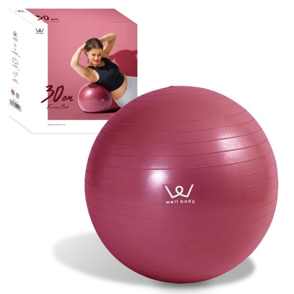 30cm/レッド・レッド  WBF030R・・Style:30cm/レッド・ボールエクササイズでしなやかな身体を目指して女性でも扱いやすい小さめサイズ。座ったり、脚にはさんだり、寝転んだり、使い道はいっぱい、トレーニングからストレッチまで幅...