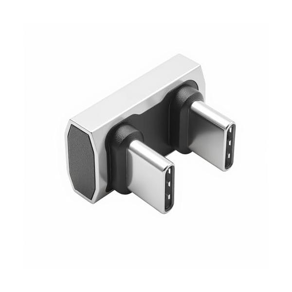 U字USB Cオスオスアダプタ/-/-・PackageQuantity:1Color:U字USB Cオスオスアダプタ・パッケージ個数:1・USB Type-c 変換アダプターU字型：240W U型 usb cは35Wと100Wアダプターのア...