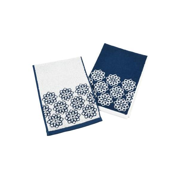 モダン(20×60cm)ホワイト、ネイビー/約20×60cm/SV-1611-2・Style:モダン(20×60cm)・パッケージ個数:1・スリムフェイスタオル2枚セット商品タイプ:中厚手・サイズ:約20×60cm 生産国:中国・素材:綿1...