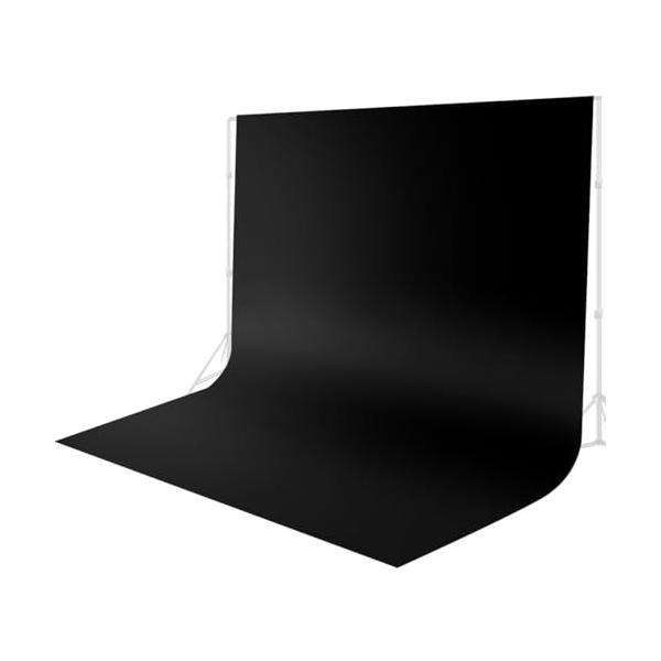 黒布 背景布 3m x 3mブラック/3X3M/3030_BK・Color:ブラックSize:3X3M・??しっかりした生地、垂れ感が良い：この300×300cmの背景布 黒はポリエステルの材質で、綿製よりシワが目立たないです。折り畳みでの...