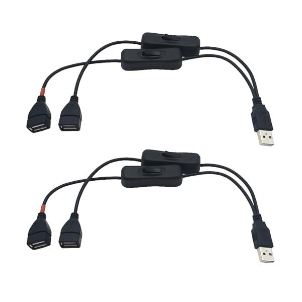 -/30センチメートル/USBSwitch30・●ワイヤー仕様：24AWG、全長：30cm;長距離ケーブル制御の問題を解決・●材質：ケーブル内部は導電性に優れ、安定して接続できる高品質の銅線を使用しています。 USBスイッチのシェルは高品質...