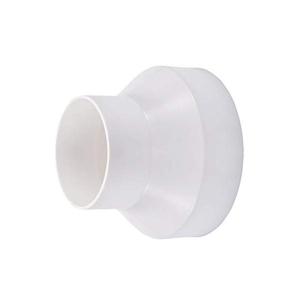 ホワイト/φ150→φ100mm/PH102・Size:φ150→φ100mmColor:ホワイト・パッケージ個数:1・配管と配管をつなぎ合わせるための接合部に使うパーツです。・使用用途：換気パイプの異径接続に使用など・サイズ(mm)：φ1...