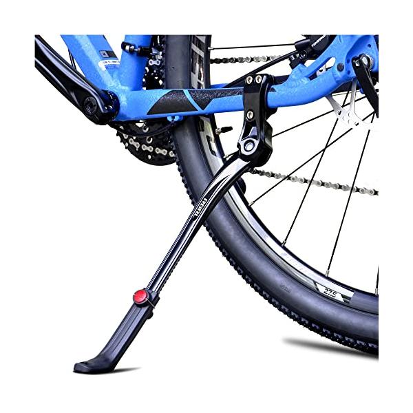ノーマルスタンド 35kg耐荷重35kg/Normaler Stander 35kg/K59・安定性&amp;頑丈: 自転車キックスタンドは完全にアルミニウム合金製で、35kgの荷重に耐えることができます。 頑丈で耐久性があり、簡単に破損し...