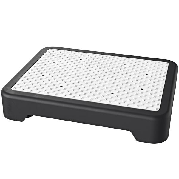 コンパクトブラック+ホワイト/Medium/SPKCJ101BW-JP・Color:ブラック+ホワイト・段差解消・伸縮本体幅42＊奥行き32＊高さ7.1~10.2cm省スペースのコンパクト踏み台です。ちょうどいい9.5 cmの高さ、玄関や床...