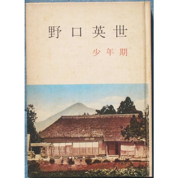 B6判、裸本、少汚、背・小口ヤケ、昭和55年30版、野口英世記念会発行。