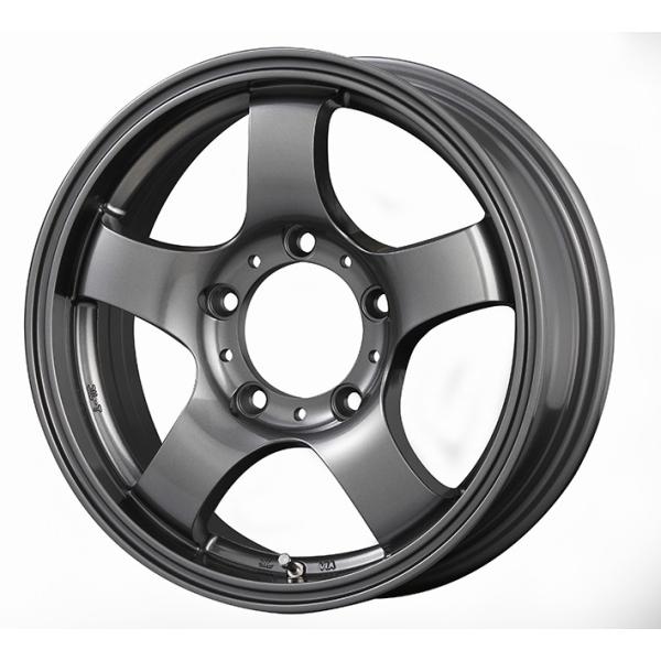 ＪＢ−ＬＡＮＤＥＲ（ジェイビーランダー）16x5.5J 5H/PCD139.7 inset+22 ハブ径109φカラー：ガンメタ１本の出品です。ご希望数量を入力の上ご注文ください。★JWL、JWL-T、VIA適合品★付属品　エアバルブ★主な...