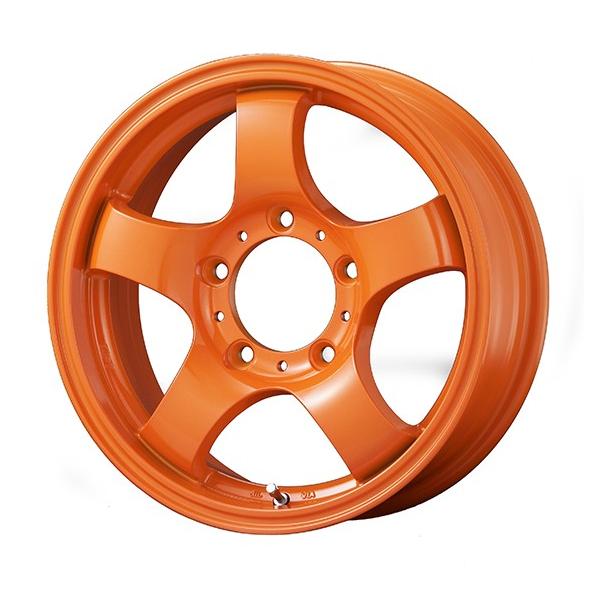 ＪＢ−ＬＡＮＤＥＲ（ジェイビーランダー）16x5.5J 5H/PCD139.7 inset+22 ハブ径109φカラー：オレンジ(AGITO Racing限定カラー)1本の出品です。ご希望数を入力の上ご注文ください。★JWL、JWL-T、V...
