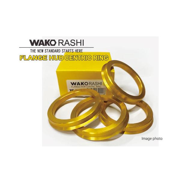 ★ハブリングサイズ　外径75mm⇔内径64.1mm　外径：アルミホイールハブ部内径　内径：車両側ハブ部外径　ツバ部：C2　※アルミホイール側にＣ３以上の面取りがあるかご確認下さい。★主な適合車種ホンダ 5H/PCD114.3 オデッセイ、ス...