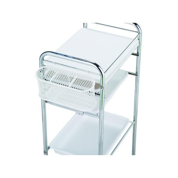 サイズ（mm）高さ 約115×幅 約262×奥行 約92mmワイヤーネットビニールコーティング仕上げ