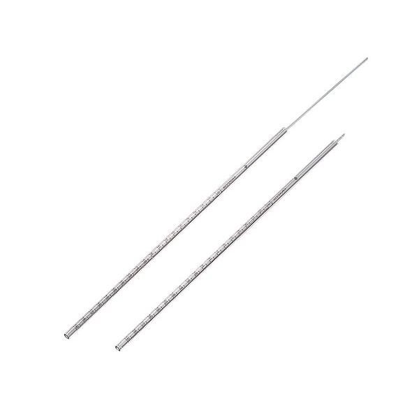 ●<商品詳細参考ページ>外部リンク：https://axel.as-1.co.jp/asone/d/0-1853-02/●仕様：ピストンタイプ●全長（mm）：300●入数：1箱（100本入）●穴径：内径／φ2.55mm、外径／φ...