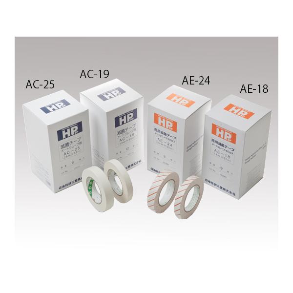 ●<商品詳細参考ページ>外部リンク：https://axel.as-1.co.jp/asone/d/0-3026-04/●型番：AE-24●幅(mm)×長さ(m)：24×50●入数(巻)：9●用途：オートクレーブ用(121℃・2...