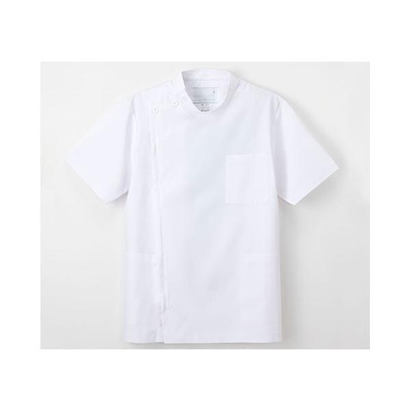 ●<商品詳細参考ページ>外部リンク：https://axel.as-1.co.jp/asone/d/0-7671-03/●素材：ポリエステル85％・綿15％●制菌加工●ノンプレス加工●左胸・両腰ポケット付き●制電・吸水・防汚・透...