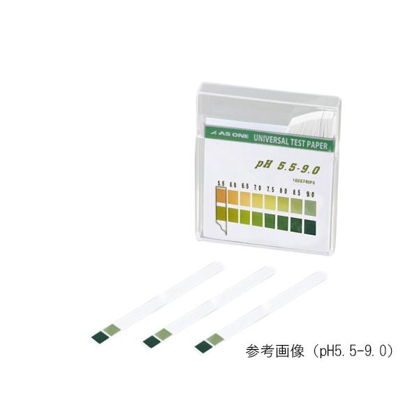 ●<商品詳細参考ページ>外部リンク：https://axel.as-1.co.jp/asone/d/1-1267-03/●型番：pH0.5-5.0●ケース材質：プラスチック●変色切片数：2●サイズ：6×80mm●pH測定領域：0...