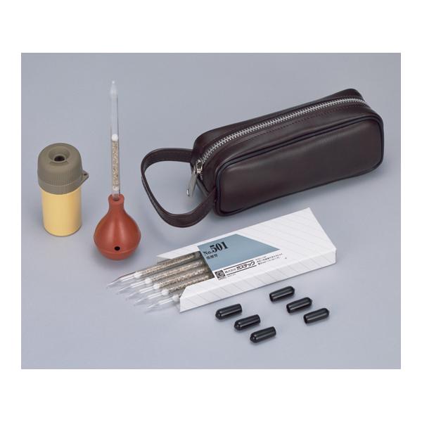 ●<商品詳細参考ページ>外部リンク：https://axel.as-1.co.jp/asone/d/1-2321-01/●型番：500●スモークテスターセット●使用回数：約50回/本●セット内容：発煙管×1箱（6本入）、ゴム球、...