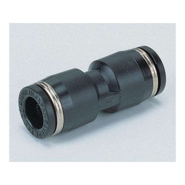 ●<商品詳細参考ページ>外部リンク：https://axel.as-1.co.jp/asone/d/1-3405-03/●型番：PU8●材質：本体／PBT（ポリブチレンテレフタレート）、金属部／黄銅（無電解ニッケルメッキ）、Oリ...